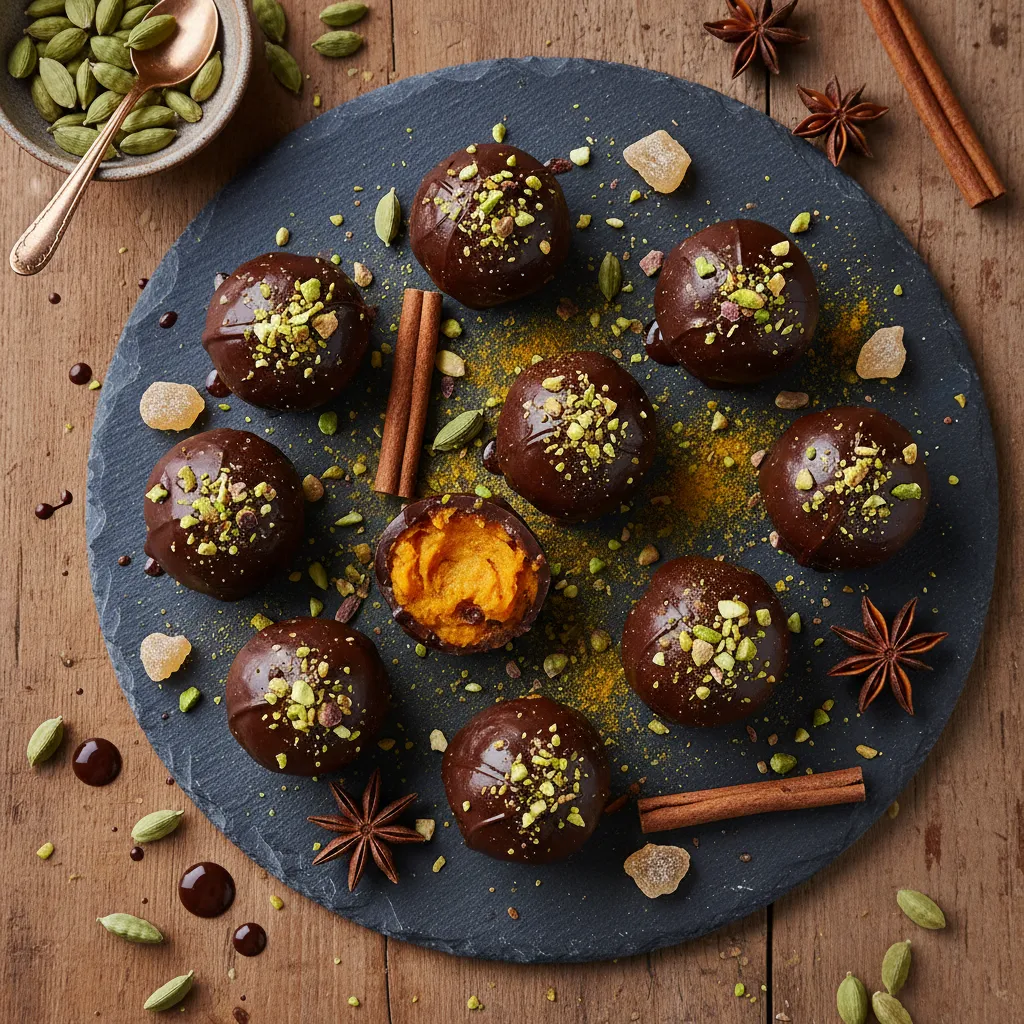 Cardamom-Infused Sweet Potato Chocolate Bites · All Special Recipes