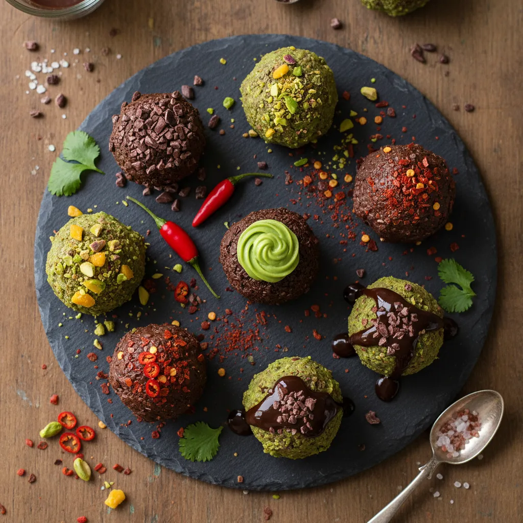Choco-Chili Avocado Truffle Bites · All Special Recipes