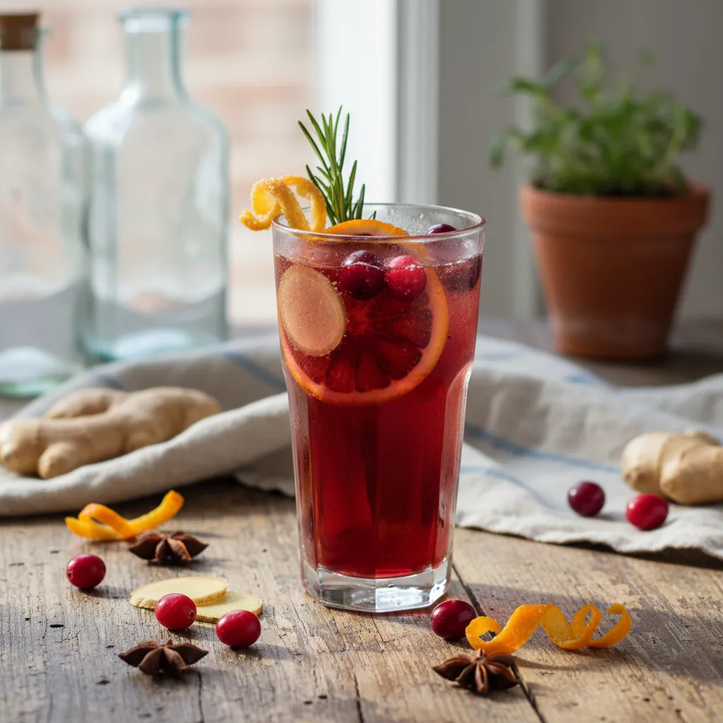 Cranberry Citrus & Ginger Infusion Mocktail · All Special Recipes