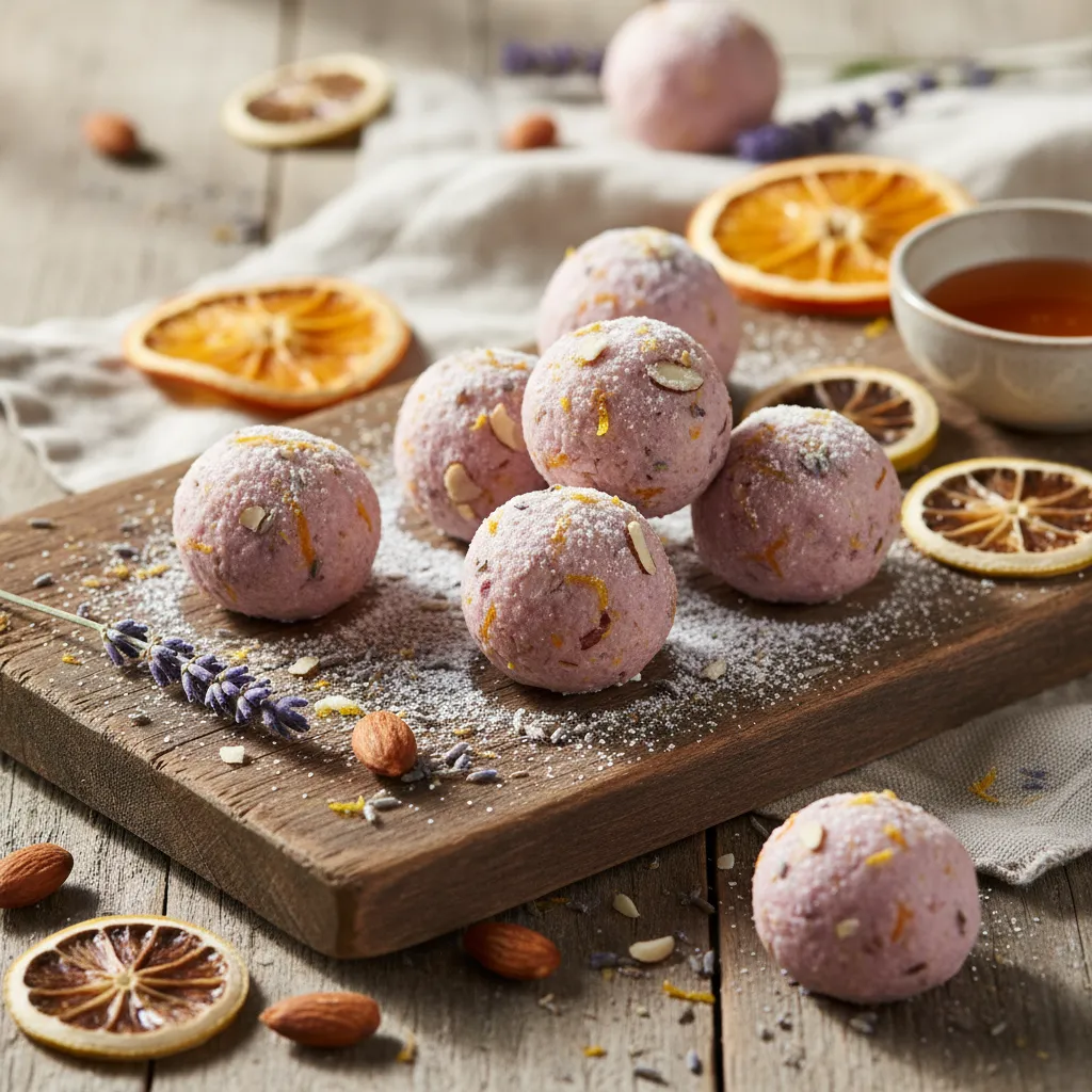 Lavender Citrus Almond Bliss Bites · All Special Recipes