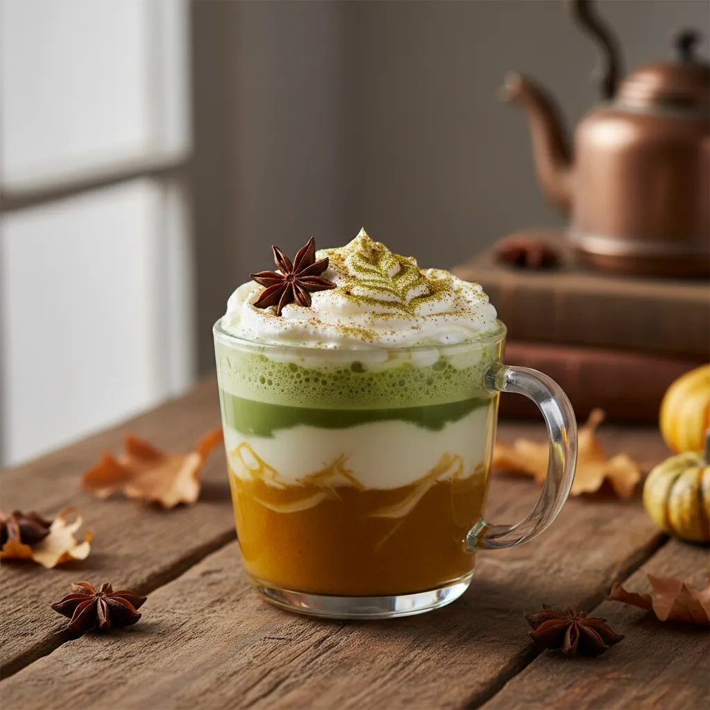 Pumpkin Spice Matcha Latte Fusion · All Special Recipes